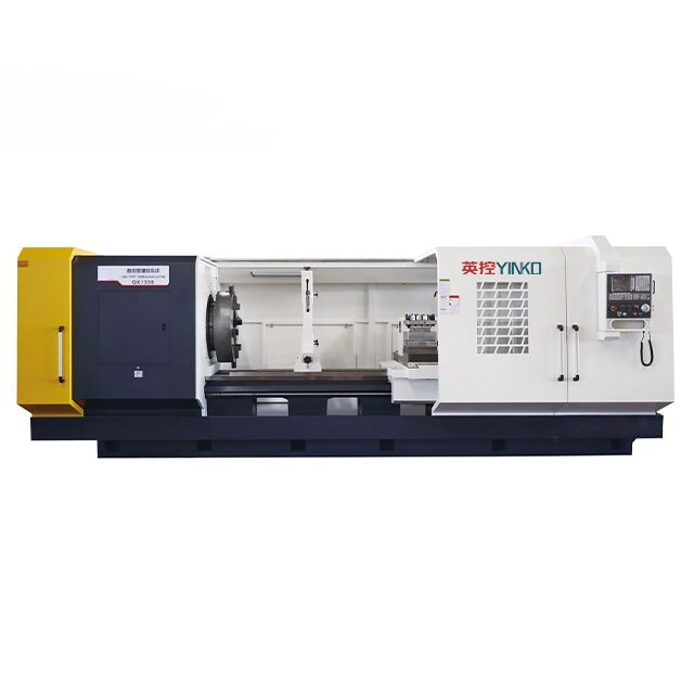 Oil Country Double Chuck Big Bore CNC Pipe Threading Lathe Machine QK1335